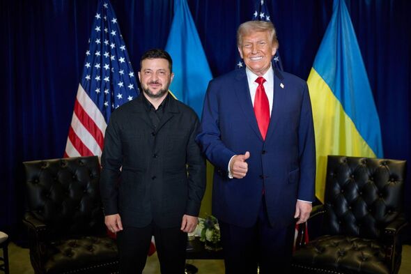 Ukrainian land Russia set to lose shown on map as Trump shifts stance ...