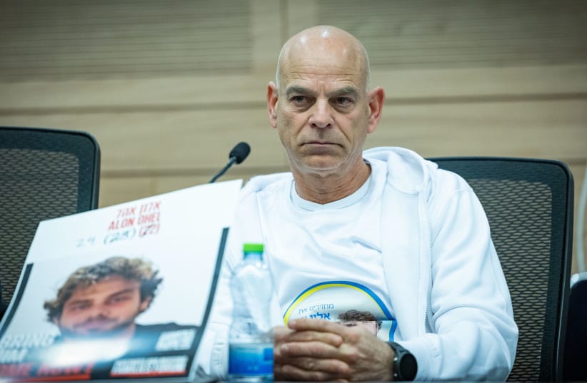 'Those are not Alon's eyes,' Family of hostage Alon Ohel speaks out ...