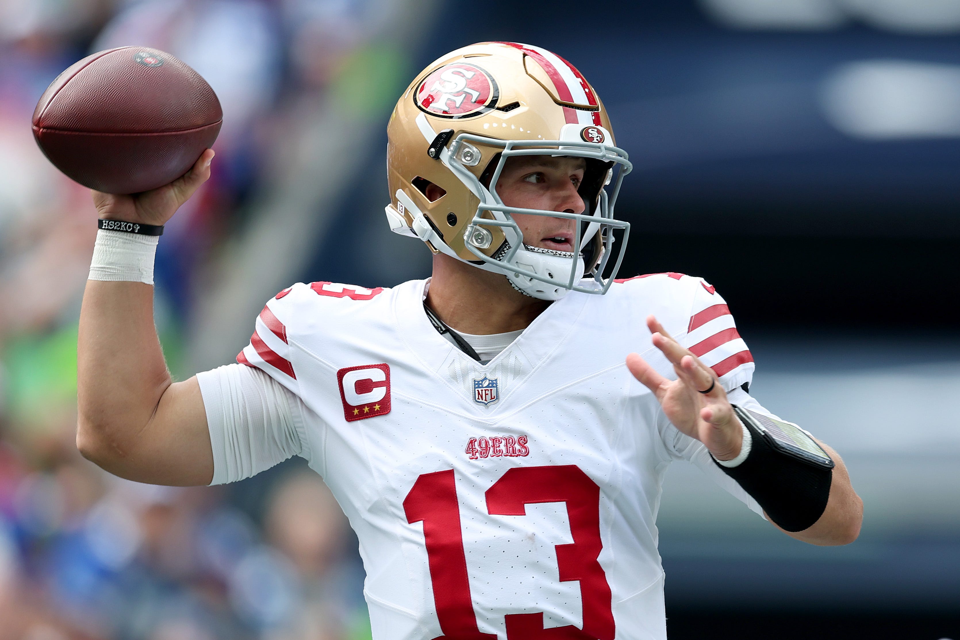 Update on Brock Purdy's toe injury comes with no timeline for return