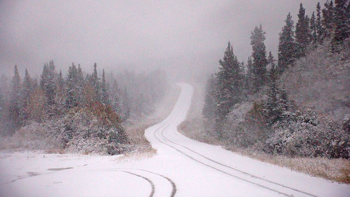 Alaska sees first widespread snow event of season