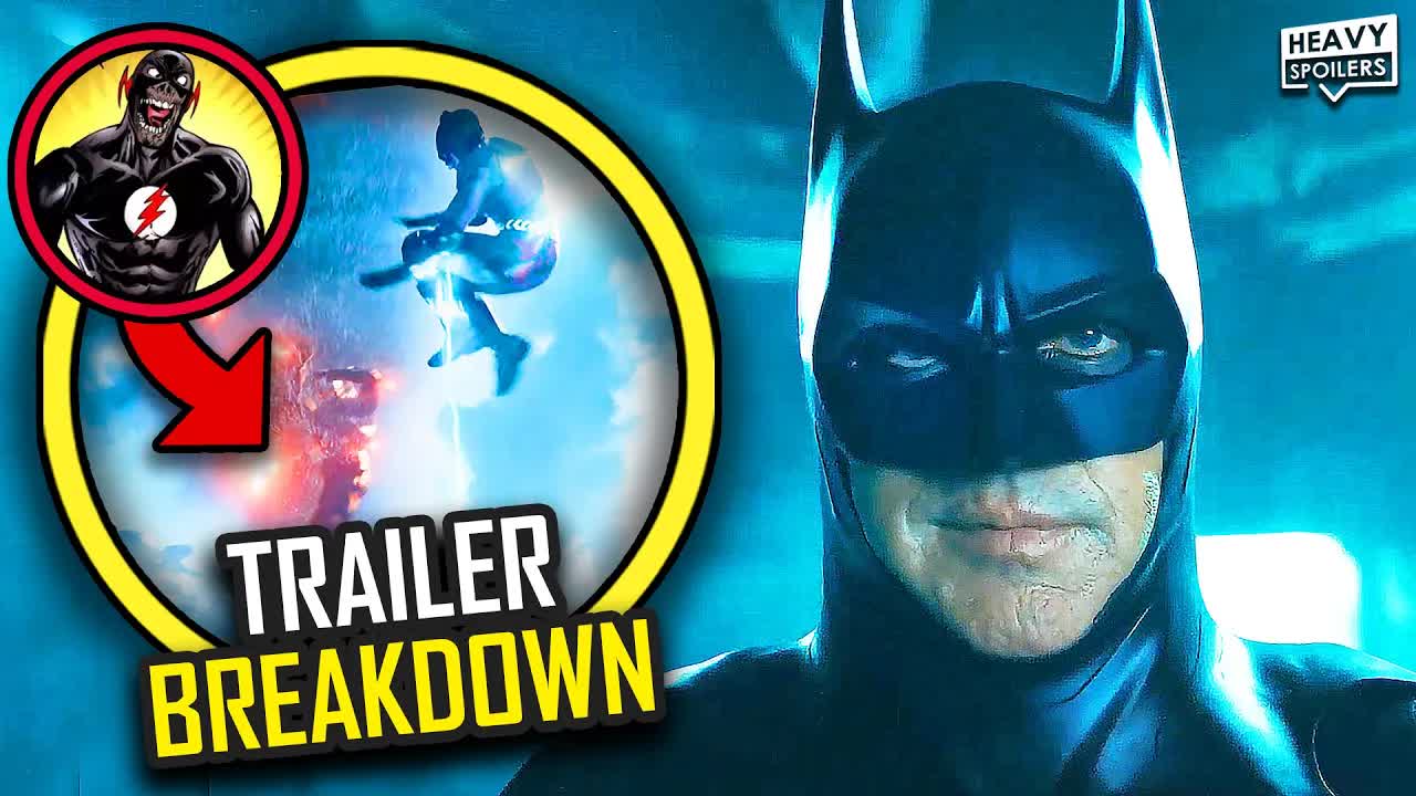 THE FLASH Trailer Breakdown | Easter Eggs, Batman, Supergirl, Zod ...