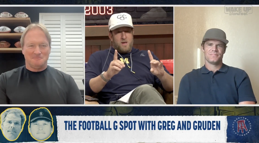 Greg Olsen, Dave Portnoy address viral argument