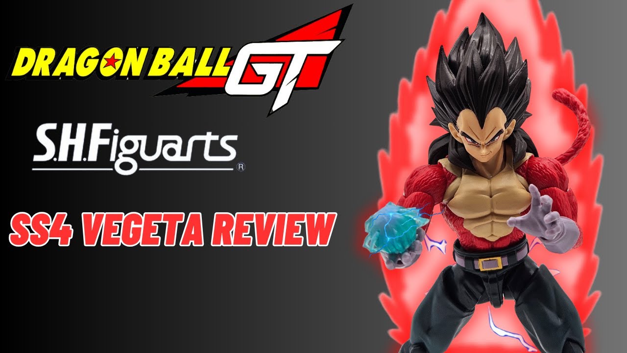 S.H. Figuarts Dragon Ball GT SS4 Vegeta Review – Primal Power Perfected