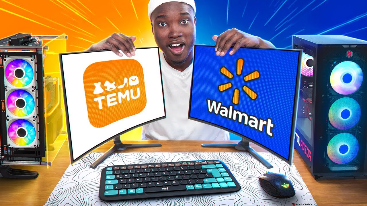 Temu vs Walmart: Budget Gaming Setup Showdown