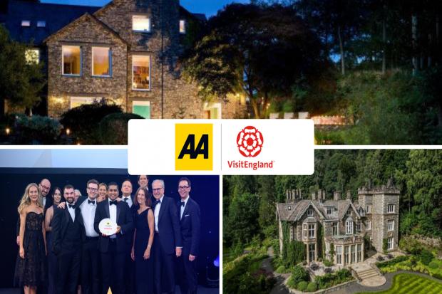 Three Cumbrian hotels awarded AA rosettes in London