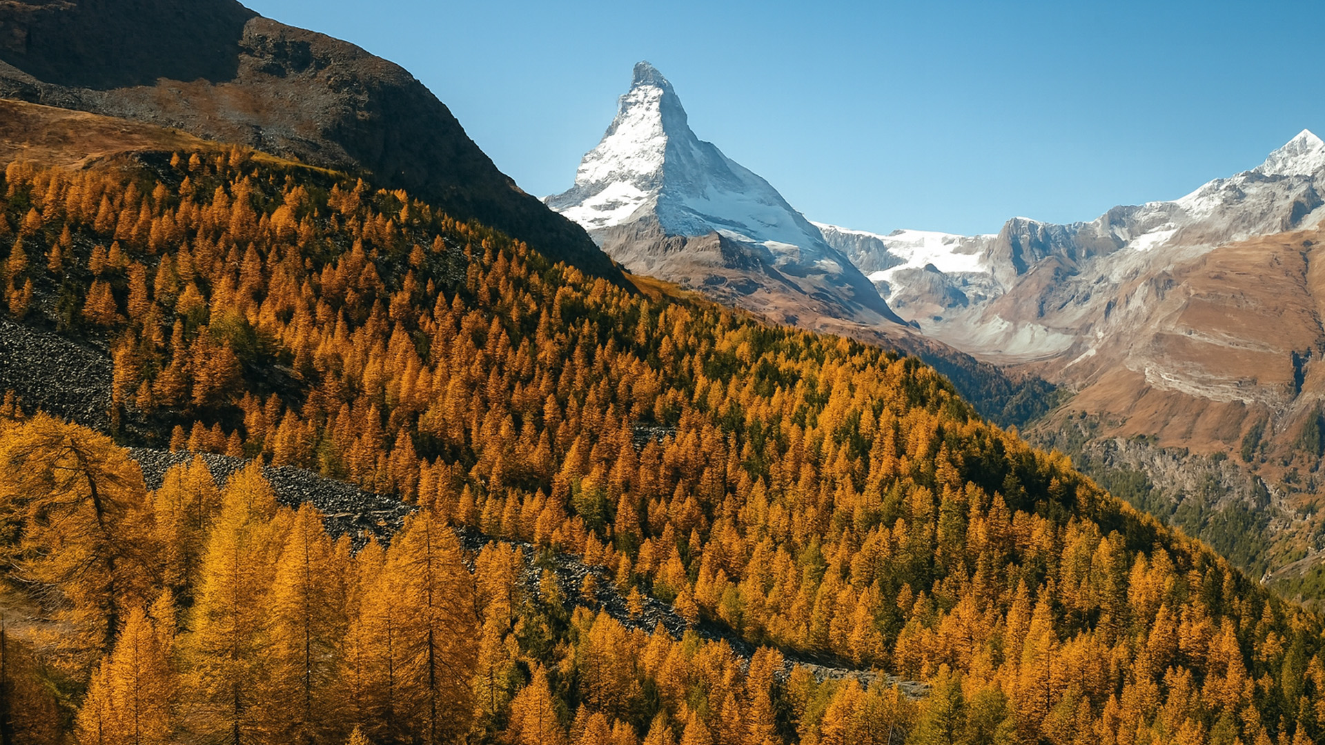 Matterhorn Switzerland – Autumn Colors in the Alps 4K