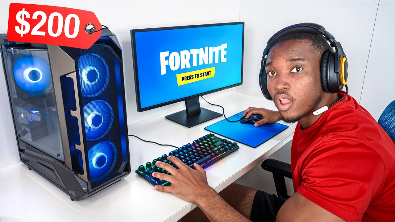 I Built the World’s Cheapest Gaming Setup