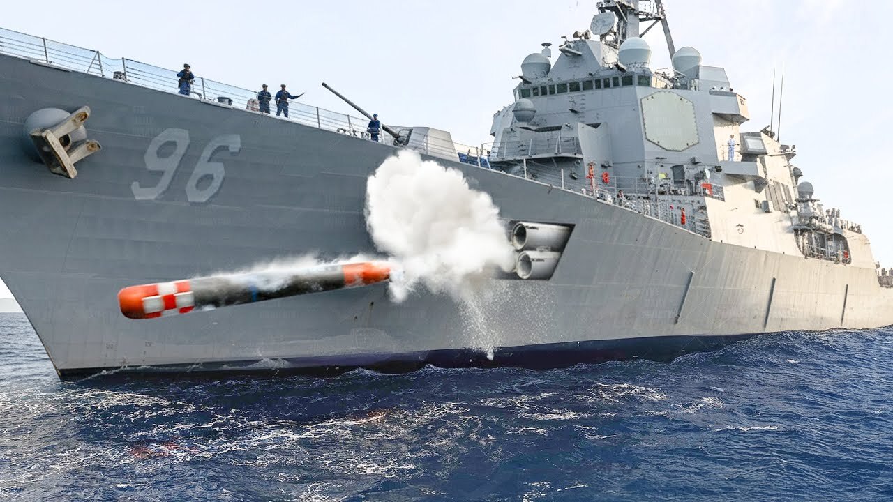 How US Warships Fire Scary Torpedoes to Search & Destroy Submarines ...