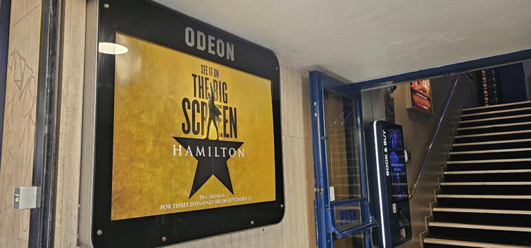 ODEON Manchester to screen Hamilton for limited time - here's when and ...