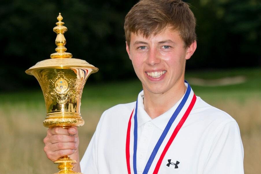 Matt Fitzpatrick flying Sheffield flag on golf’s biggest stage