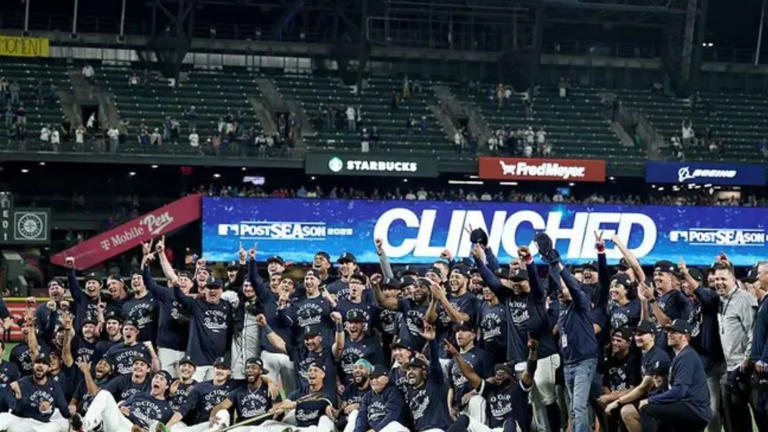 MLB: Mariners Clinch AL West Division for the First Time in Over 20 Years
