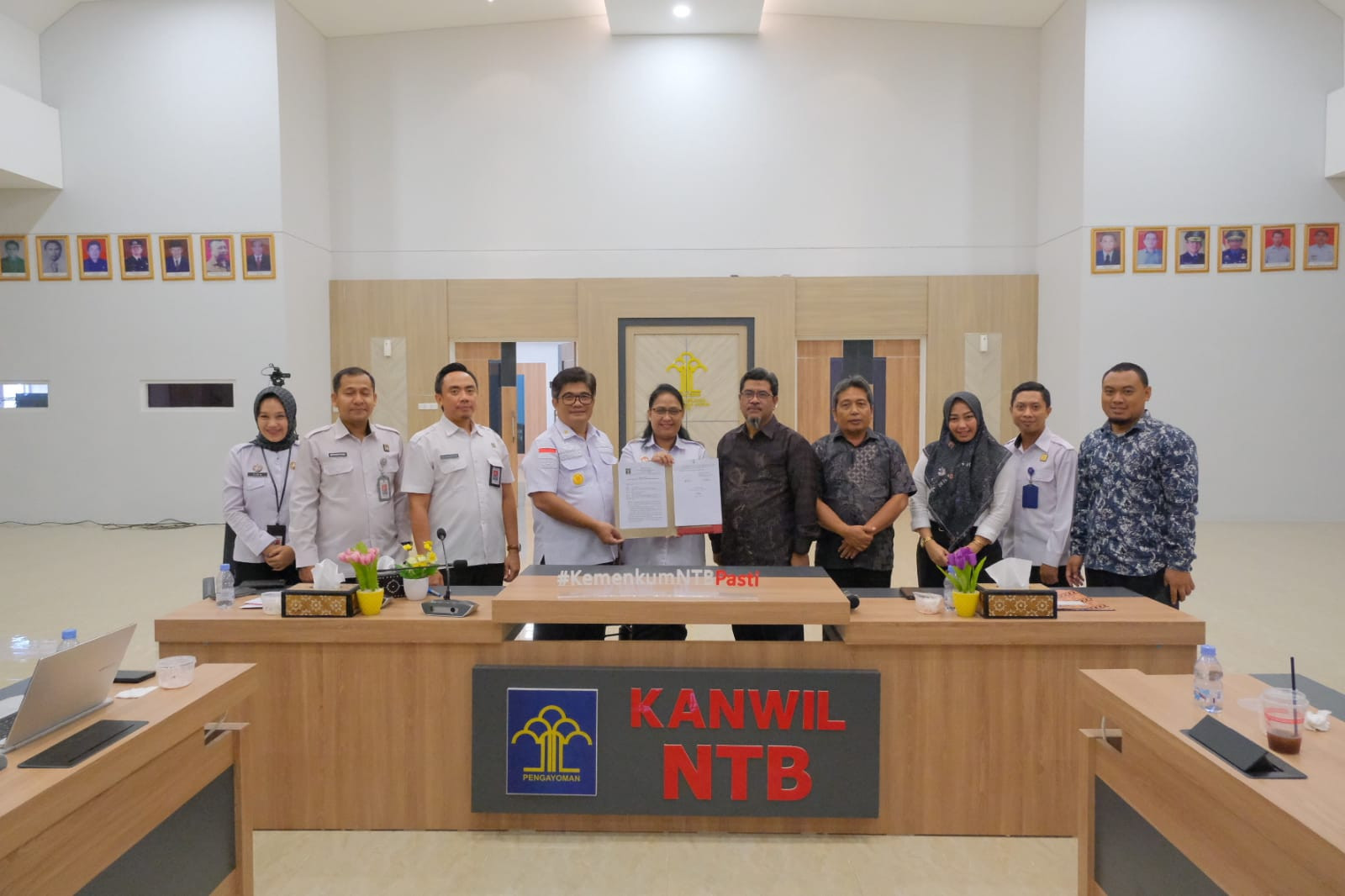 Kemenkum NTB Harmonisasi Raperbup KSB, Genjot Kualitas Regulasi