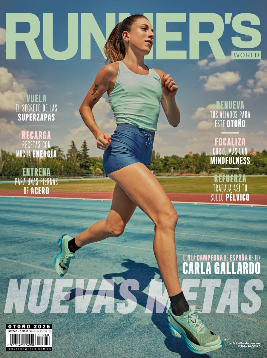 Carla Gallardo y la felicidad de correr hacia nuevos retos, en la ...