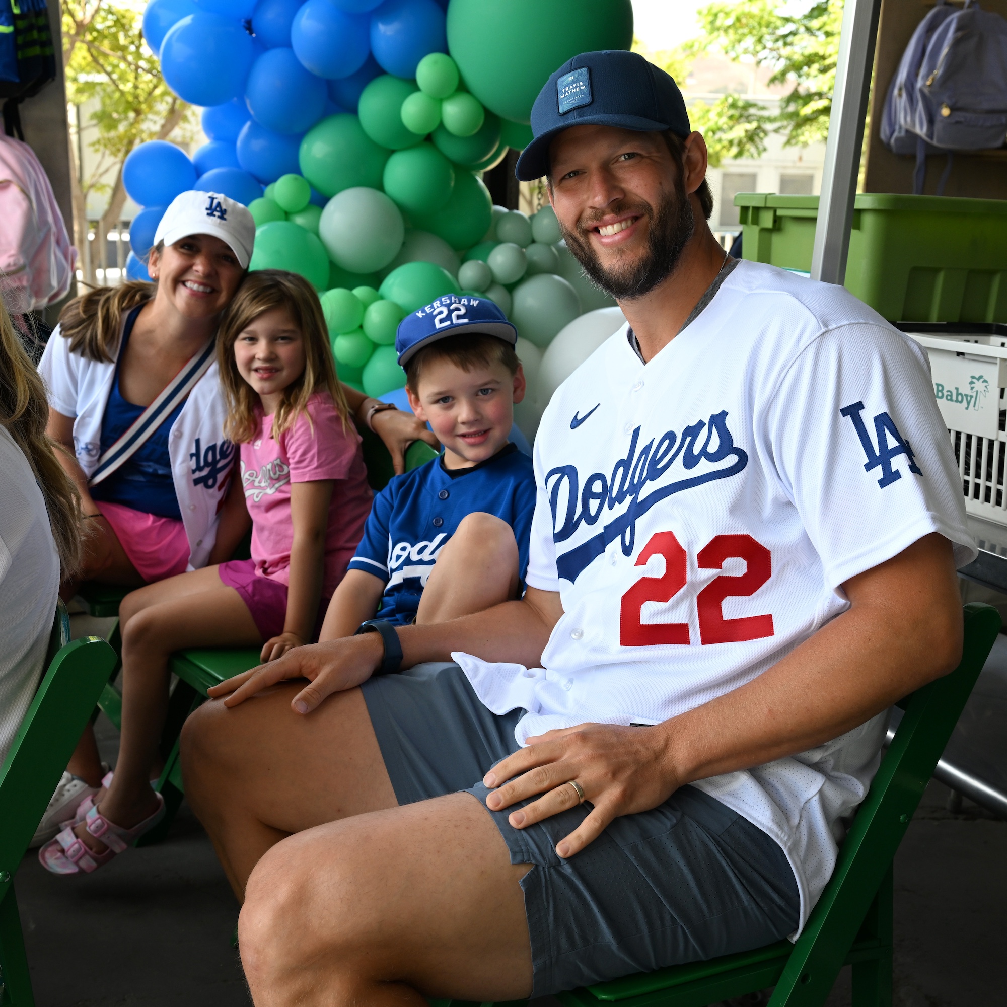 Los Angeles Dodgers star Clayton Kershaw and wife Ellen welcome baby No. 5