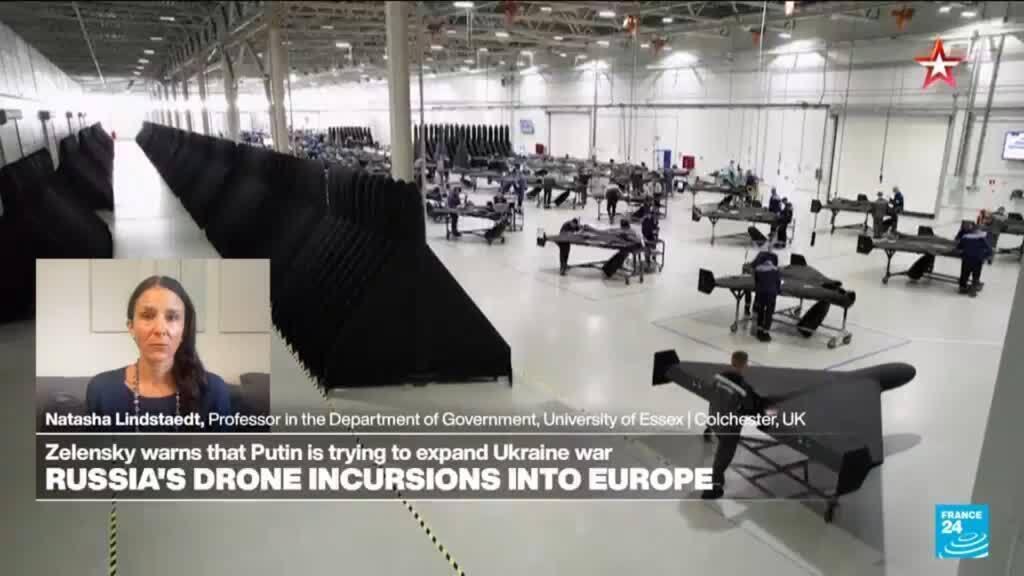 Russia's 'hybrid war' strategy: Drone incursions 'disrupt, disorient ...