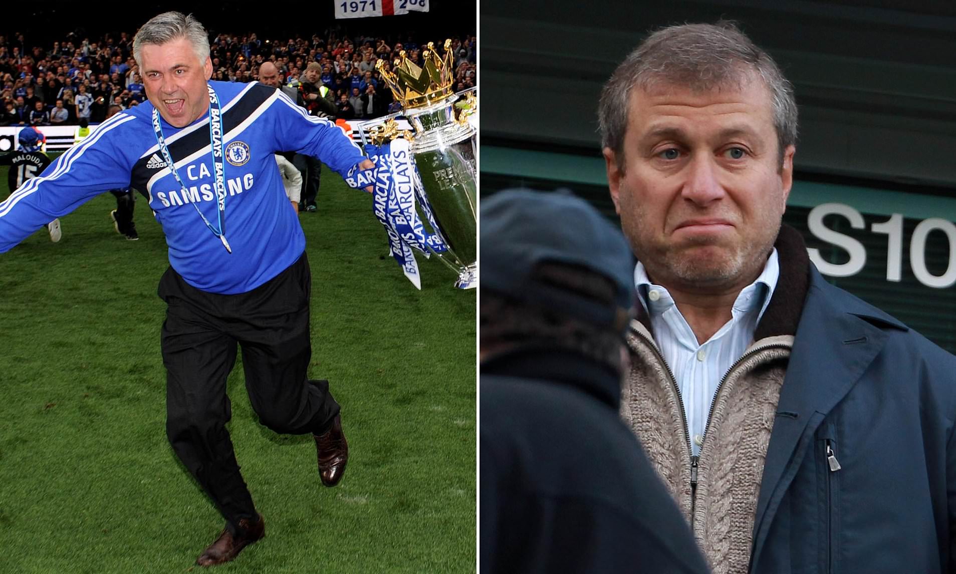 Carlo Ancelotti on how he 'embarrassed' Roman Abramovich, who was like ...