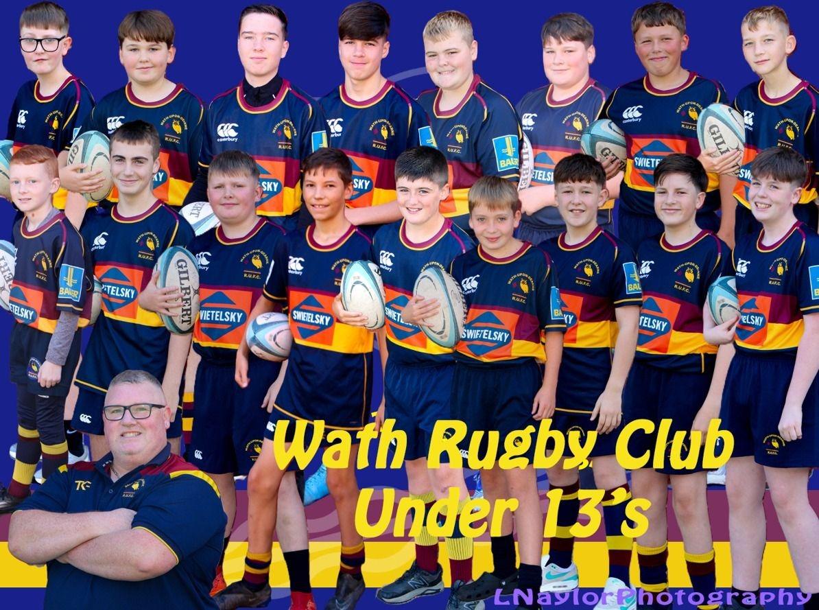 Wath Rugby Club U13s need your help