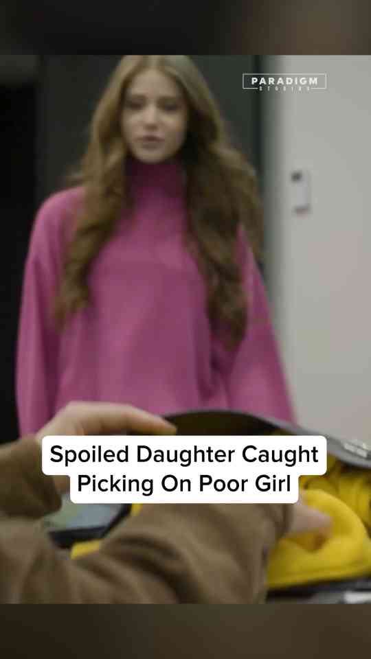 Spoiled Girl Caught Picking On Poor Girl