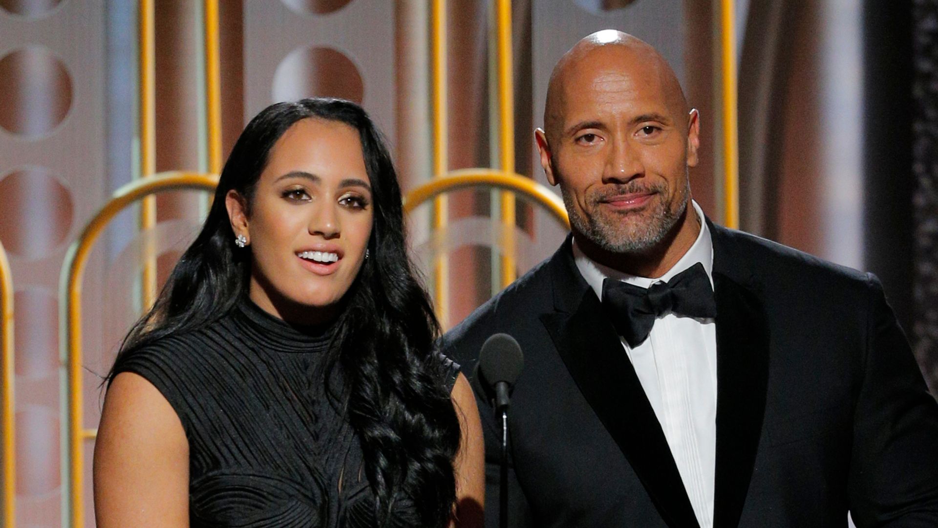 Dwayne Johnson's lookalike daughter makes rare appearance following controversial comments