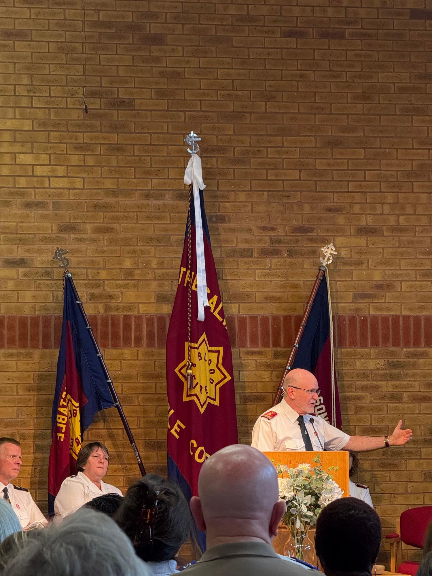 Global Salvation Army leader challenges Dunstable to offer hope