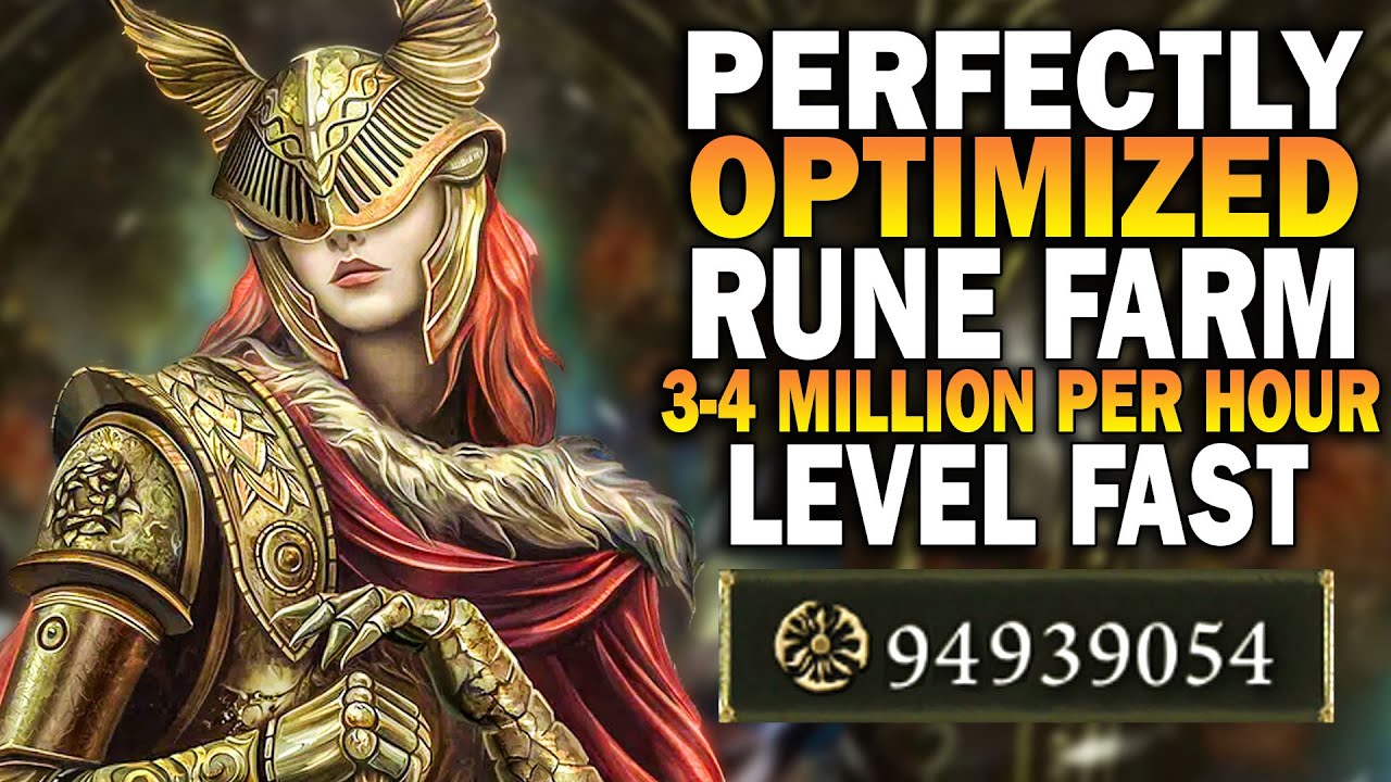 Elden Ring Fast Leveling: Perfect 3 Million Rune Farm