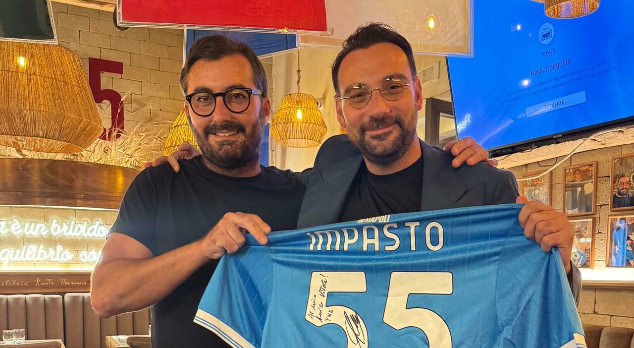 Napoli, Giovanni Manna da Impasto 55 dopo la prima di “Ag4in”