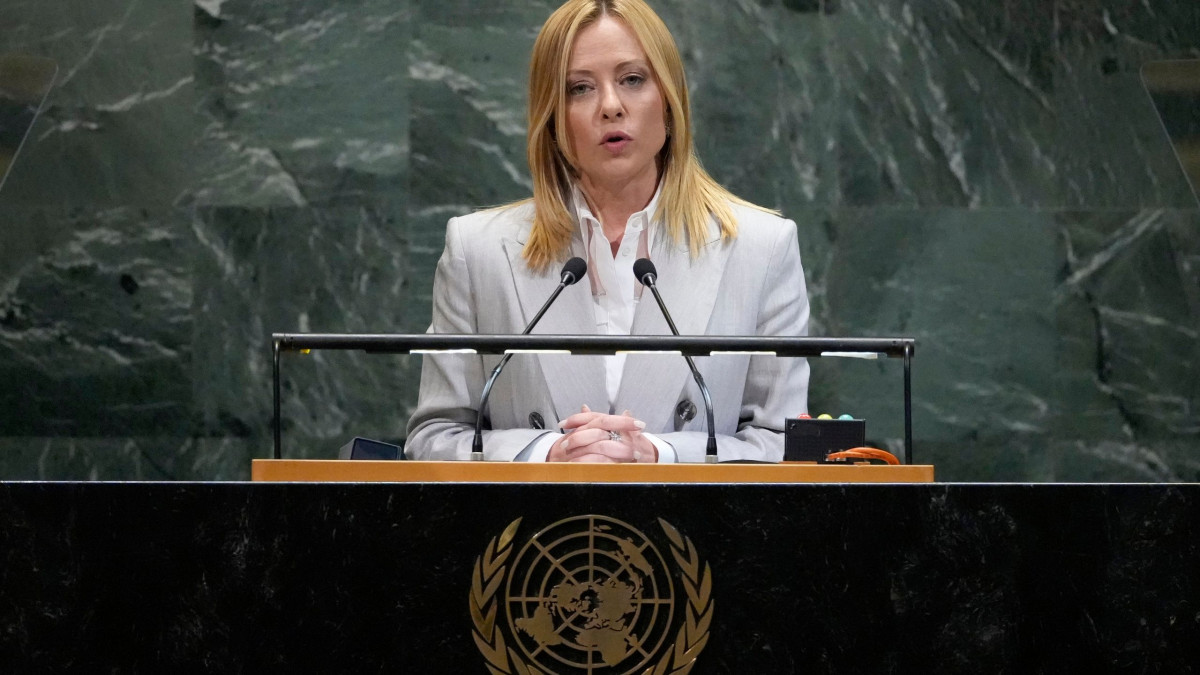 Μελόνι στην Γενική Συνέλευση του ΟΗΕ: «Το Ισραήλ ξεπέρασε τα όρια ...