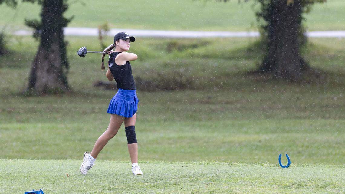 After bad start, 7th-grader steals the show at 9th Region girls golf ...