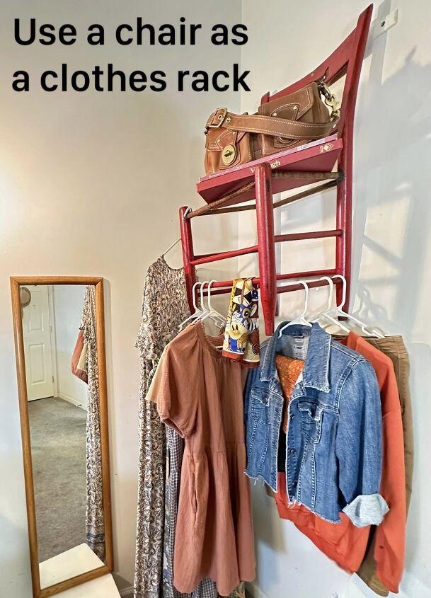 Old Chair to Clothes Rack