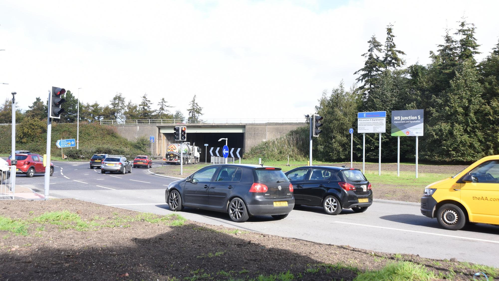 Falkirk area motorists warned of delays and overnight closures as work ...
