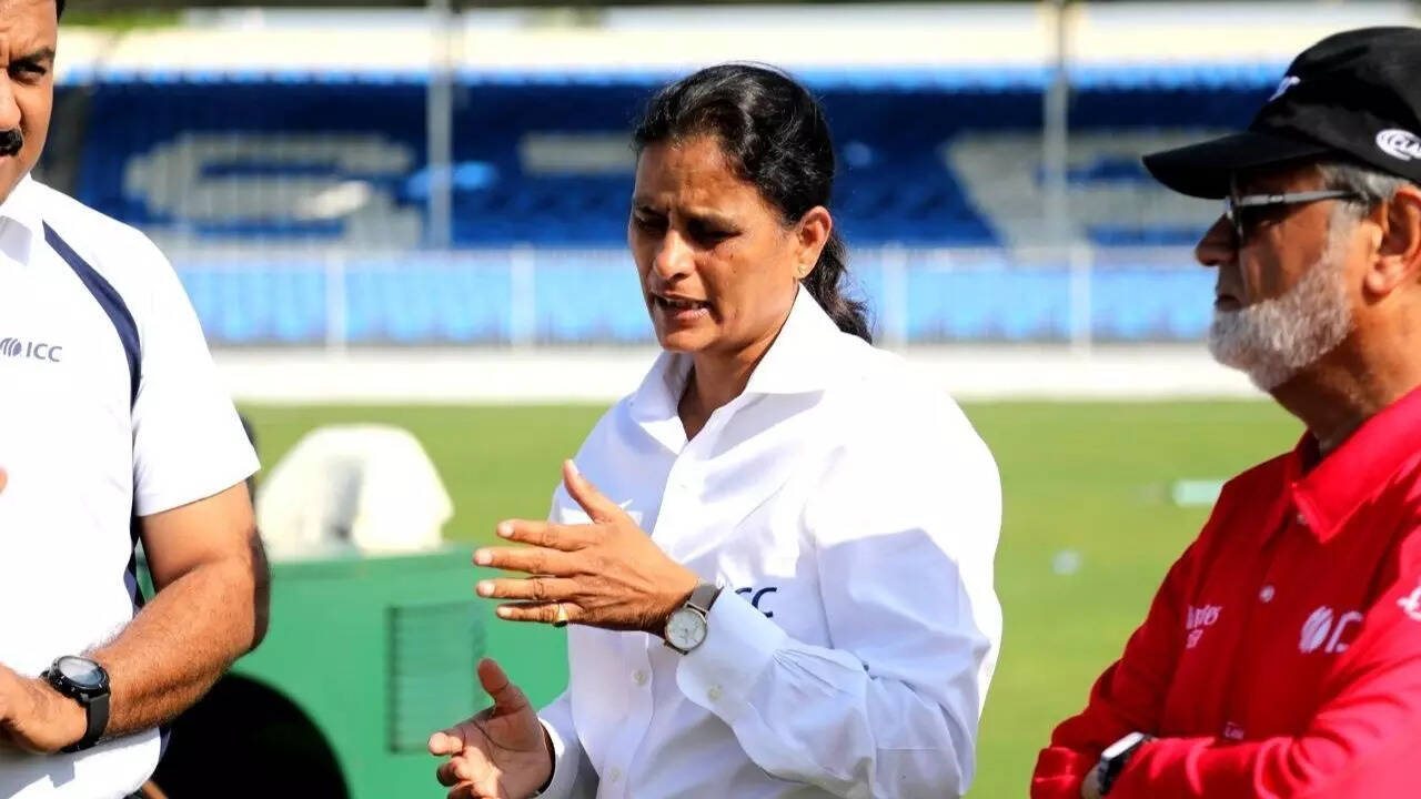 GS Lakshmi: The referee part of historic all-women ICC panel to ...