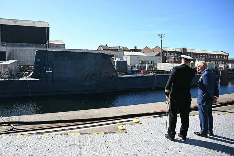 Royal Navy unleashes 7,400-tonne nuclear 'beast' named after a mythical ...
