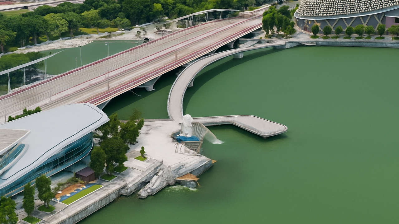 Merlion Park Virtual Tour in Singapore