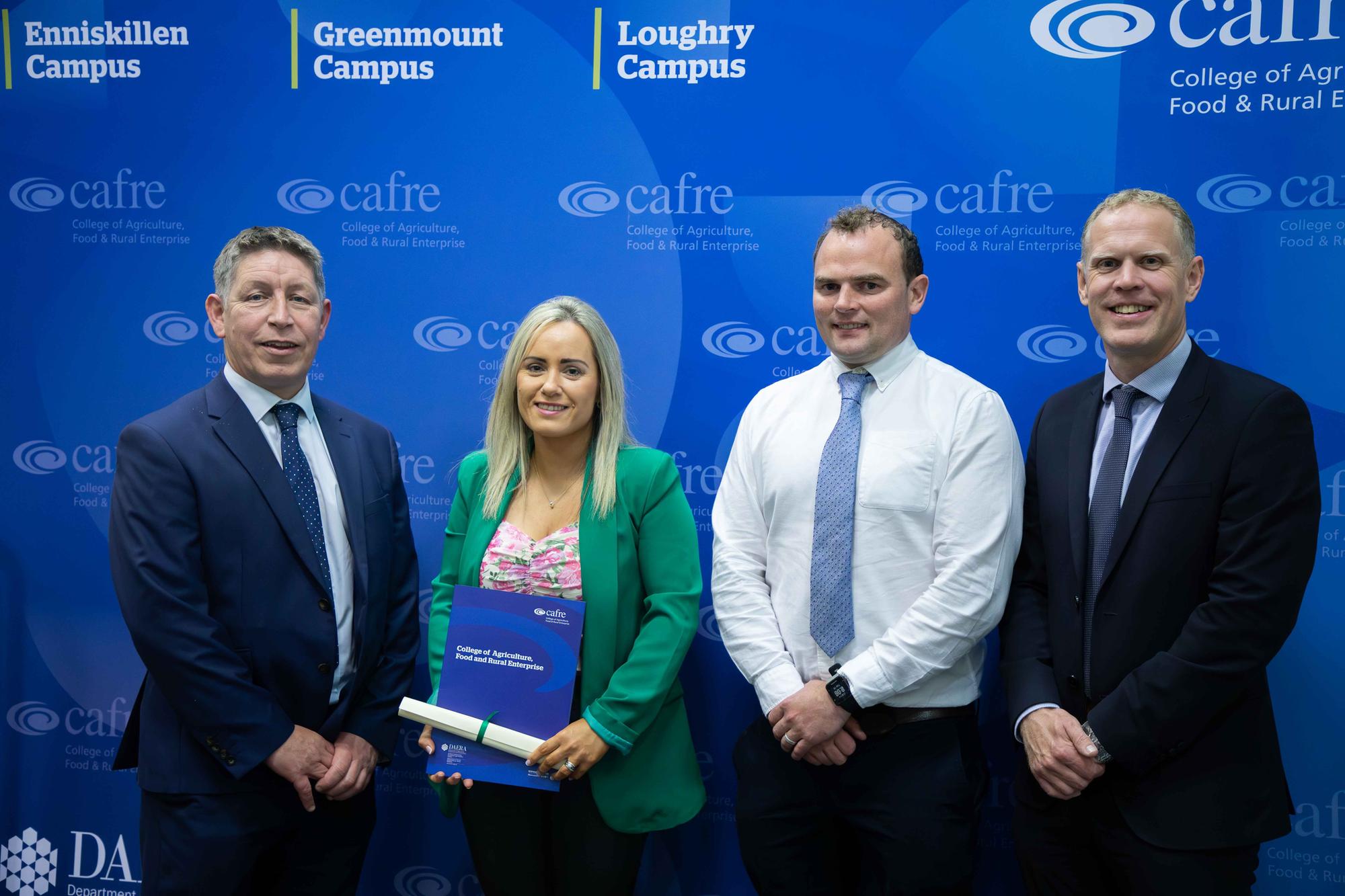 CAFRE awards evening celebrates part-time learner achievements