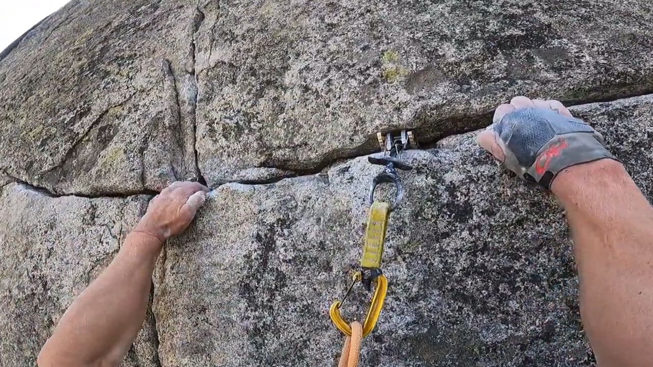 Rock Climbing - Panic! in Detroit 12b⁄c - Donner Summit, Snowshed Wall