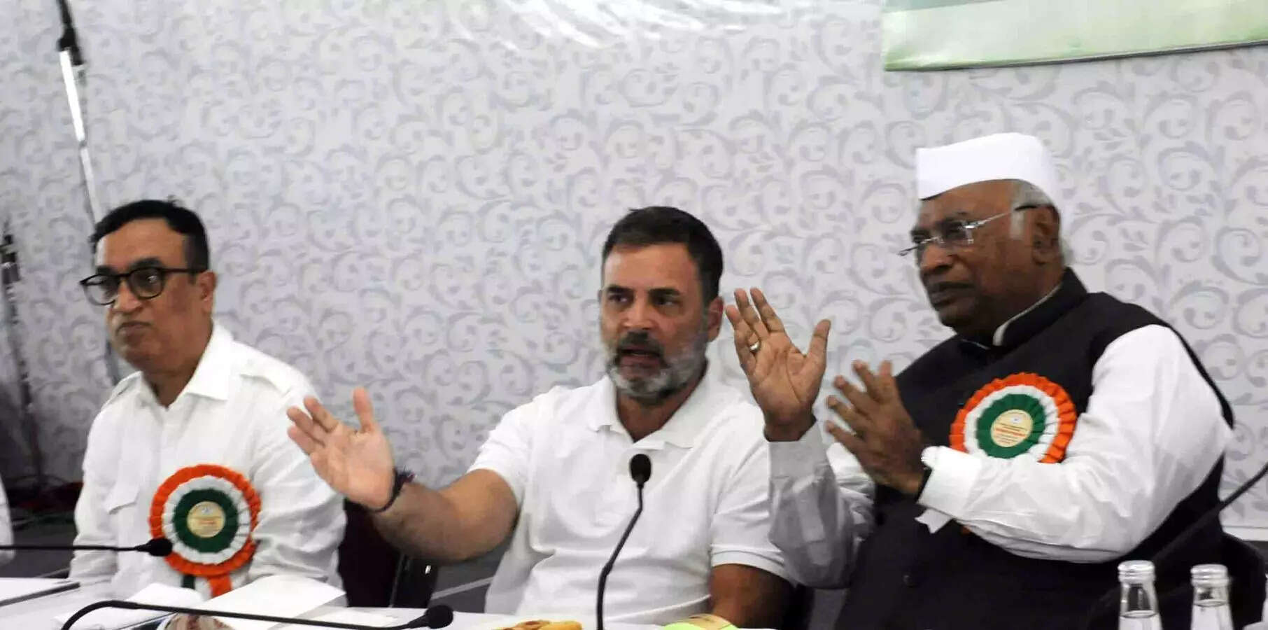 NDA takes swipe at Congress for holding CWC meet in Patna