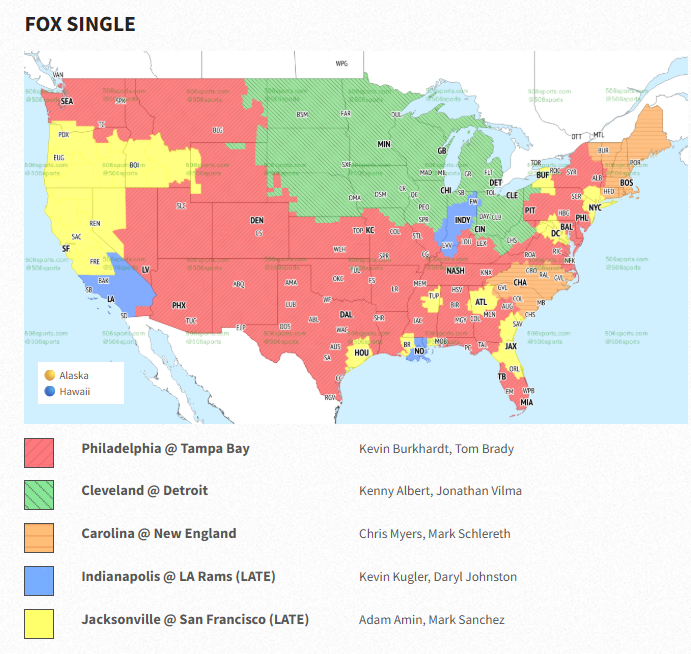 Colts vs. Rams TV map: Will the Week 4 game be televised?