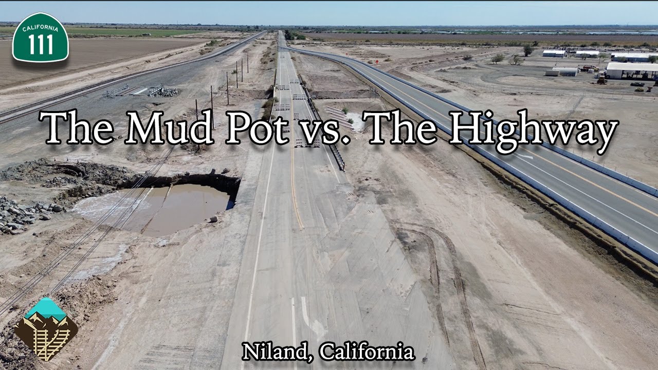 World’s Only Moving Geyser Creeps Toward California Highway