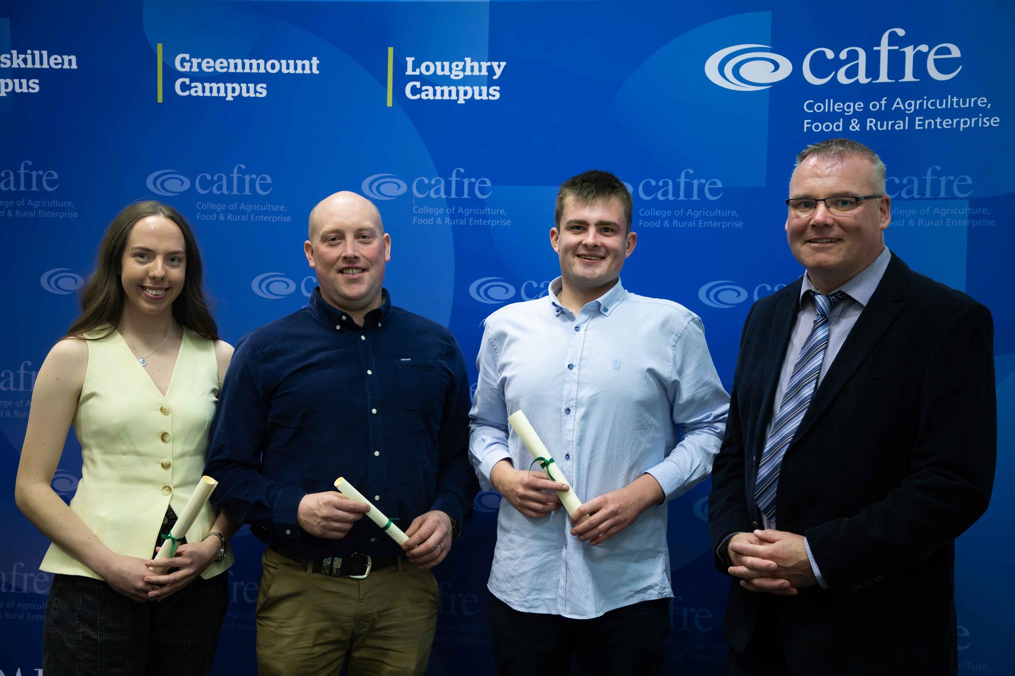 CAFRE awards evening celebrates part-time learner achievements