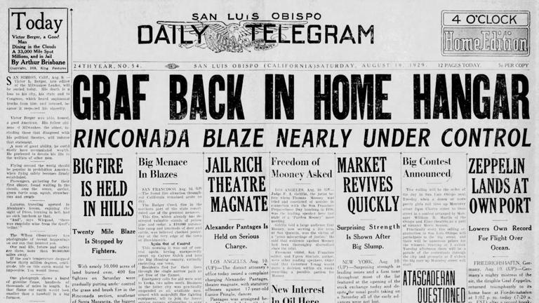 See 9 pivotal moments in SLO County history