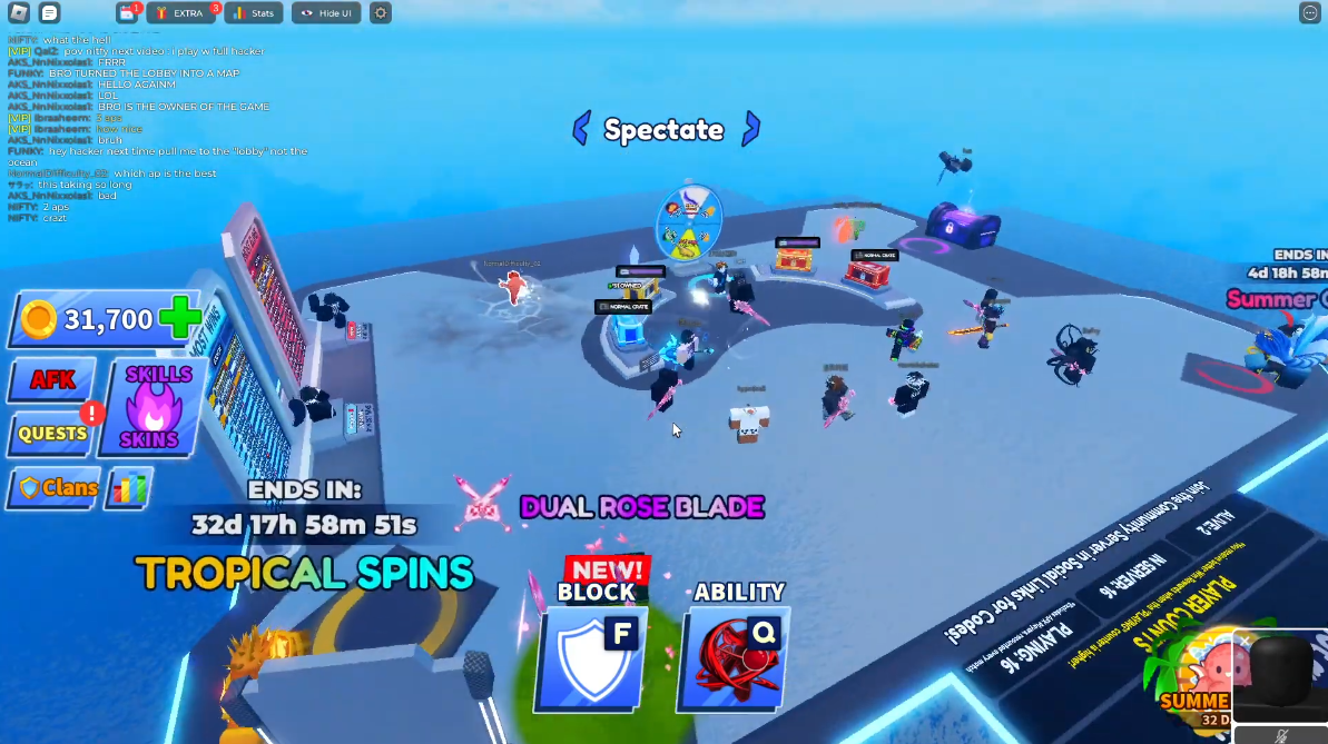 Ranked Blade Ball’s Craziest Hacker Game Ever