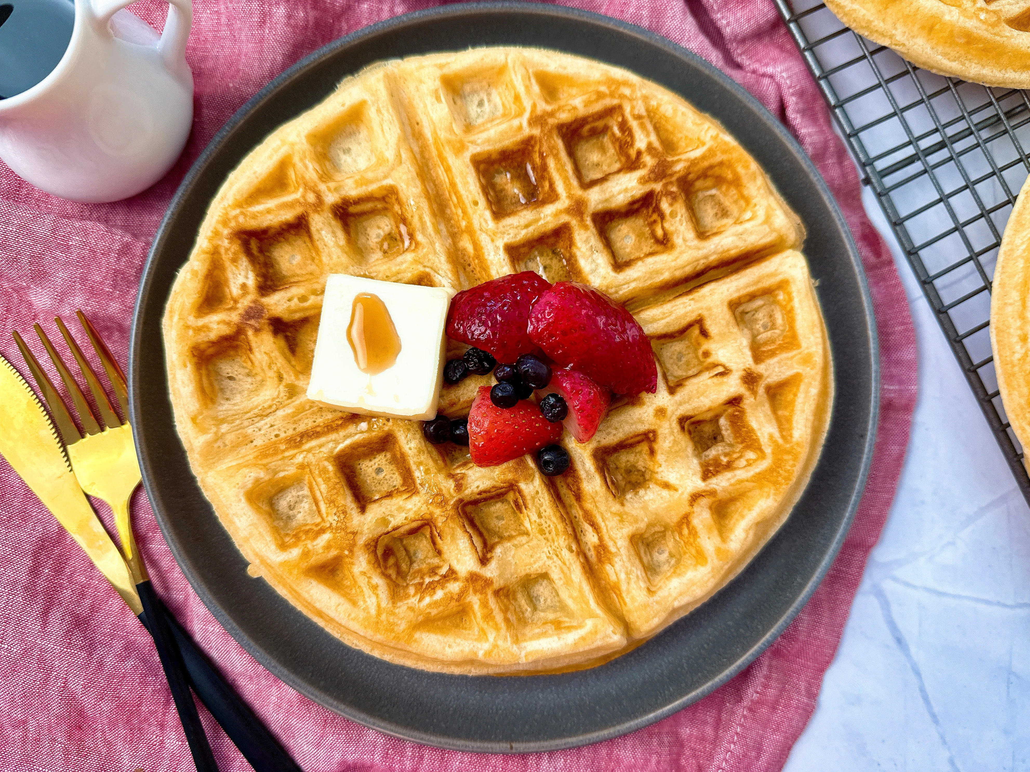 Skip Waffle House. This waffle recipe is the only one you'll ever need