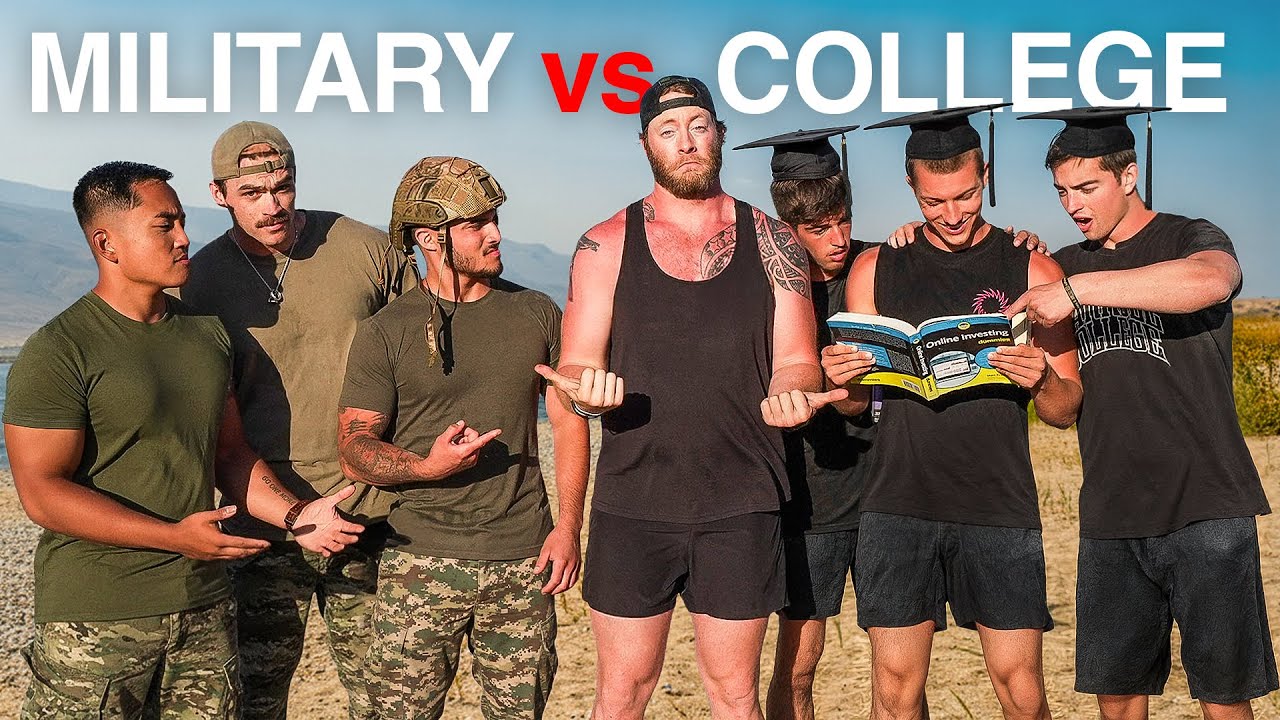 This is what happens when college dudes test the military