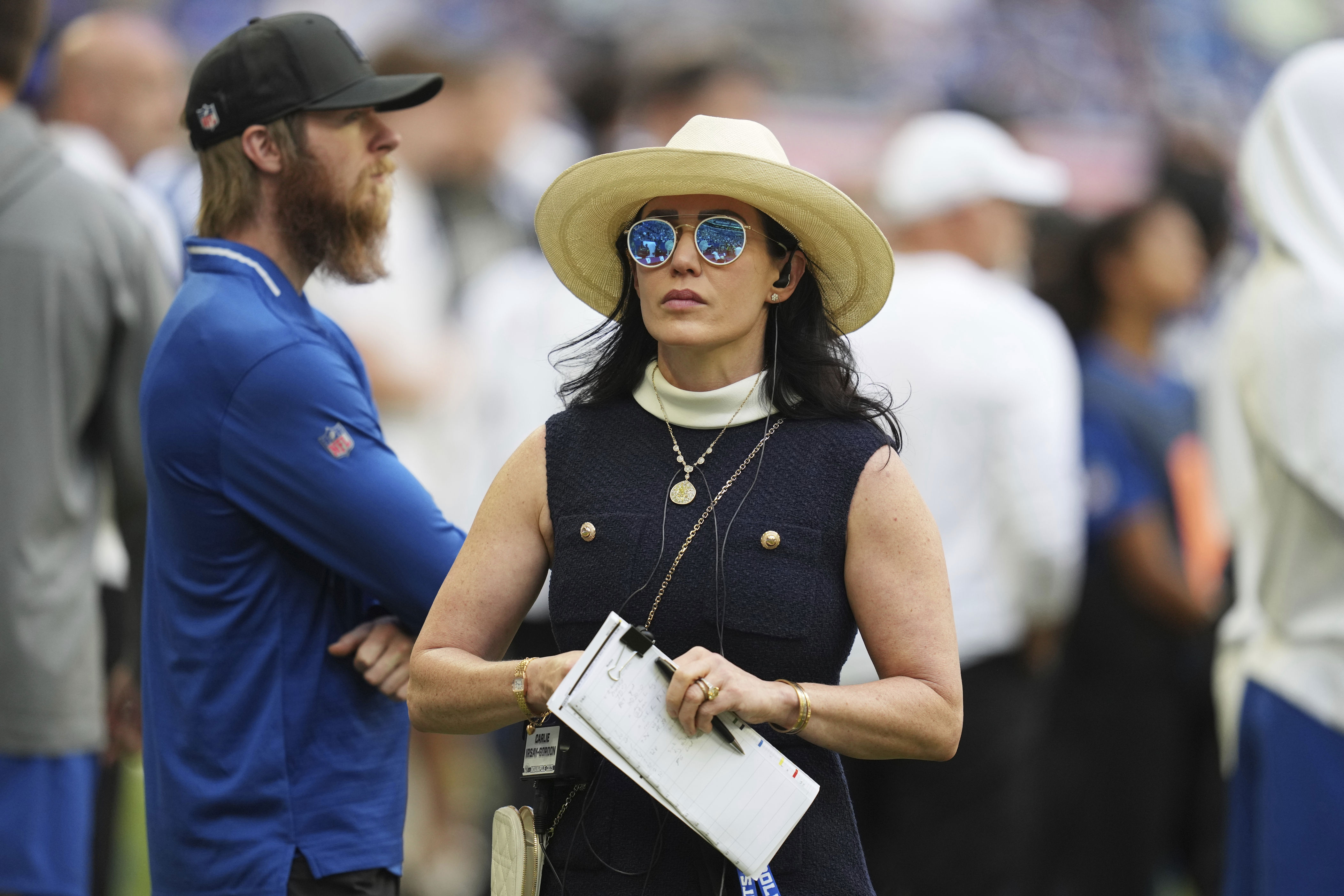 Colts owner Carlie Irsay-Gordon is acting like a boss, no notes