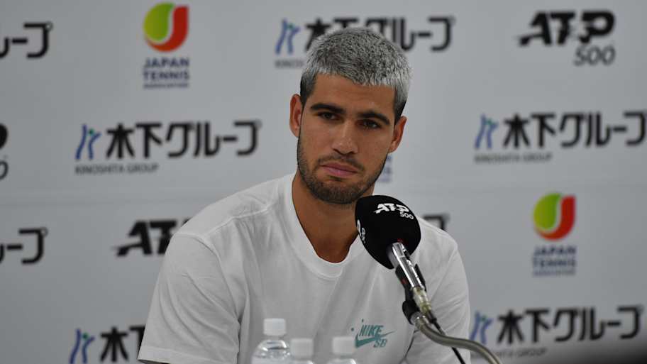 Carlos Alcaraz Survives 'Scary' Ankle Injury in Japan Open
