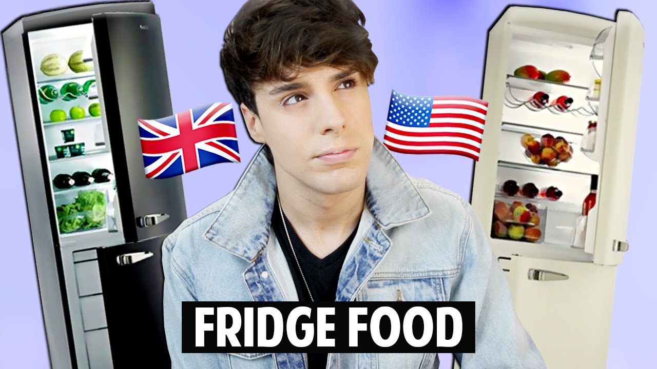 American vs British Refrigerator Foods Taste Test