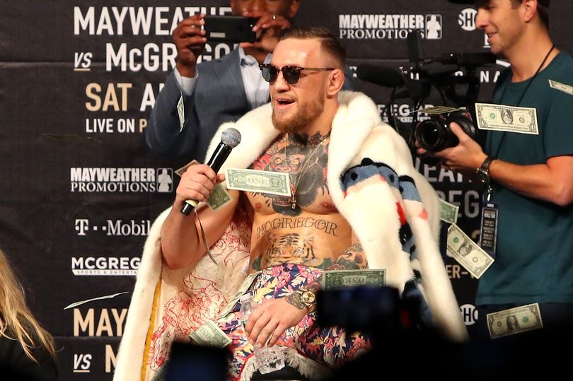 Conor McGregor to earn same purse as Floyd Mayweather fight for UFC return