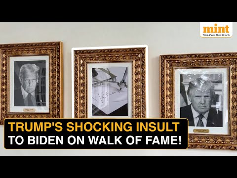 Trump Replaces Biden's Photo With An 'Autopen' In Presidential Walk Of ...