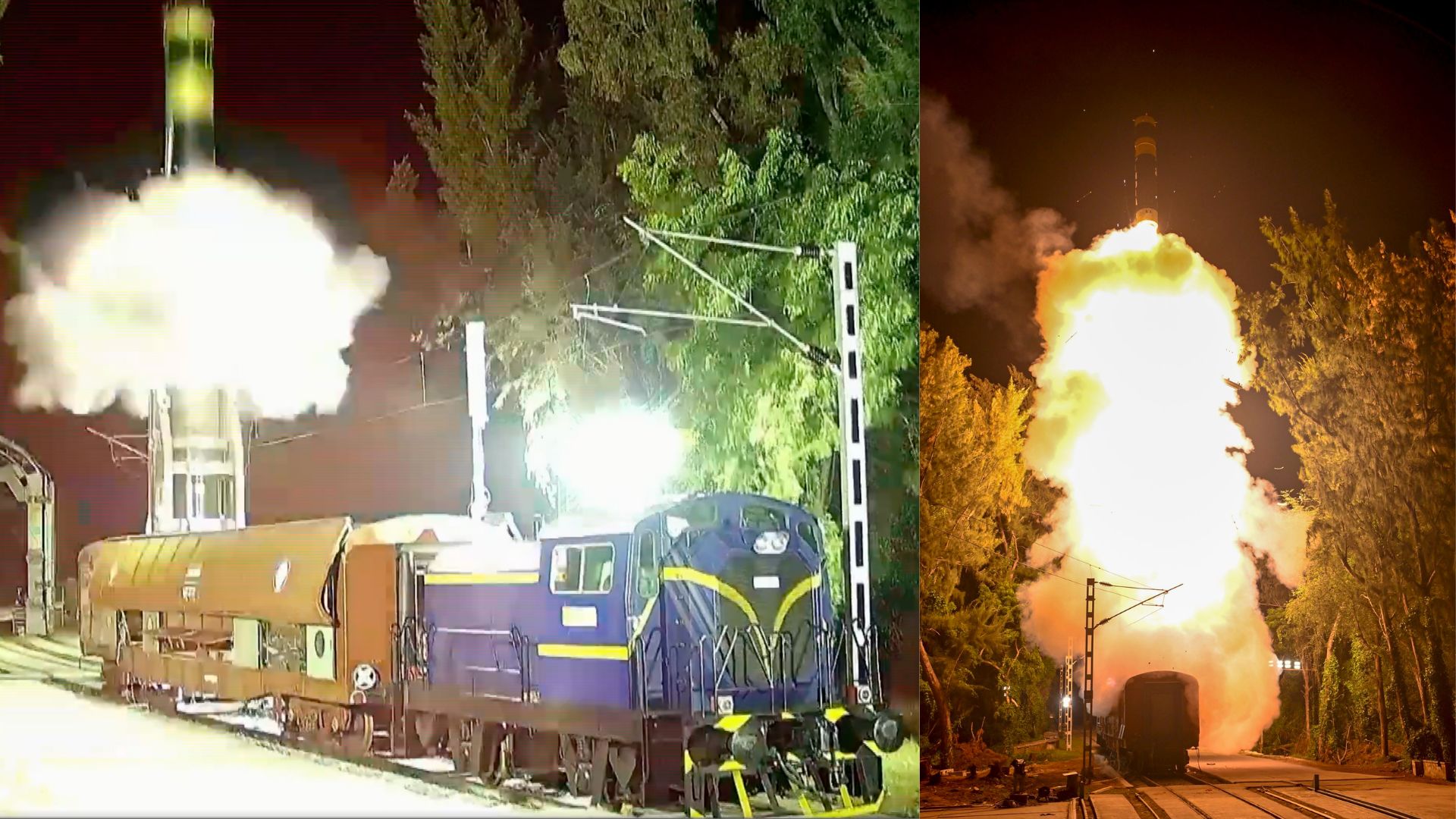 Watch: 1,250-mile-range nuclear missile test-fired from train by China ...
