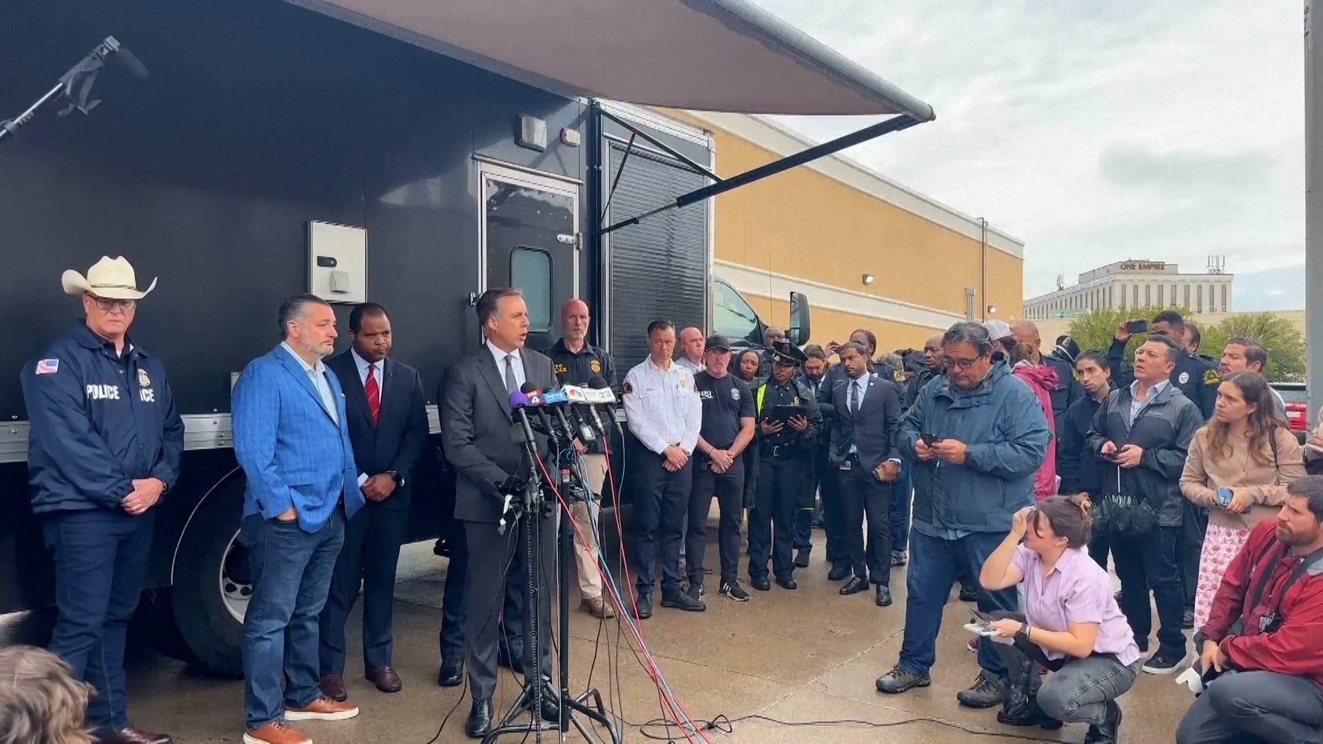 FBI Says Ammunition At Dallas Shooting Scene Contained Anti-ICE Messaging